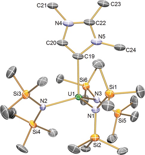 Rare-Earth- and Uranium-Mesoionic Carbenes: A New Class of f-Block ...